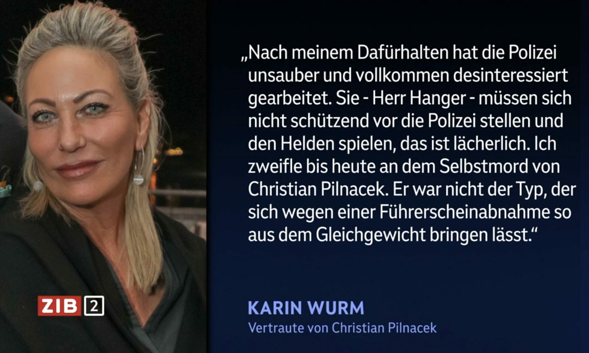 Zeugin zitierte Pilnacek: „Wenn ich auspacke, gehen sie alle in den ...
